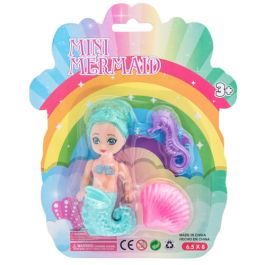 Mini Mermaid Doll - 3 Piece Set wholesale bulk pricing