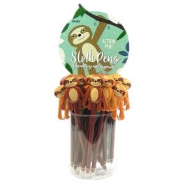 Sloth Pens with Display (24 Pack) wholesale bulk pricing