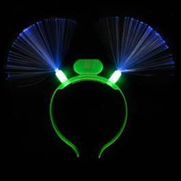 Light-up LED Fiber Optic Headband wholesale bulk pricing