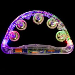 Light-up LED Tambourine wholesale bulk pricing