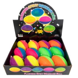 Light-up LED Two-Tone Football (12 Pack) wholesale bulk