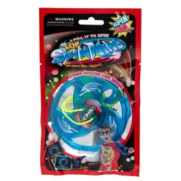 Light-up LED Pull String Spinning Top wholesale bulk pricing