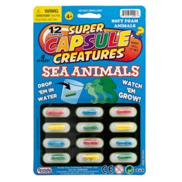 Super Capsule Creatures - 12 Piece Set wholesale bulk